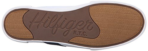 Tommy Hilfiger Men's Pandora Sneaker, White Canvas 137, 12M
