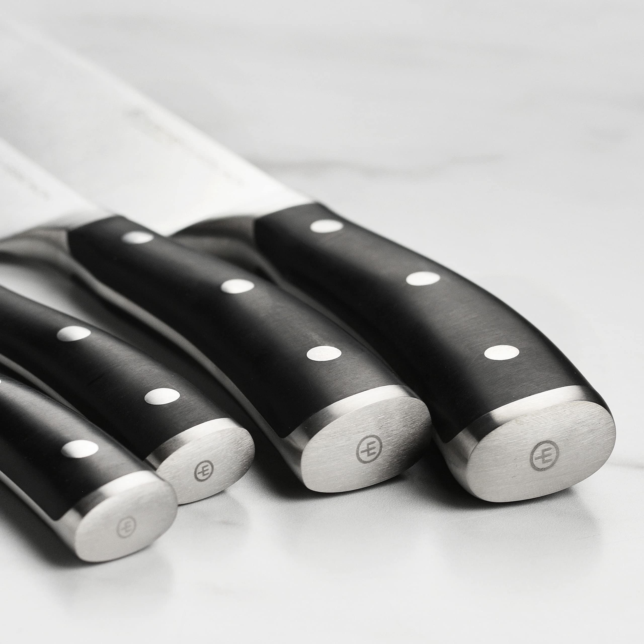 Wusthof Classic Ikon 16 Piece Knife Set with Acacia Block