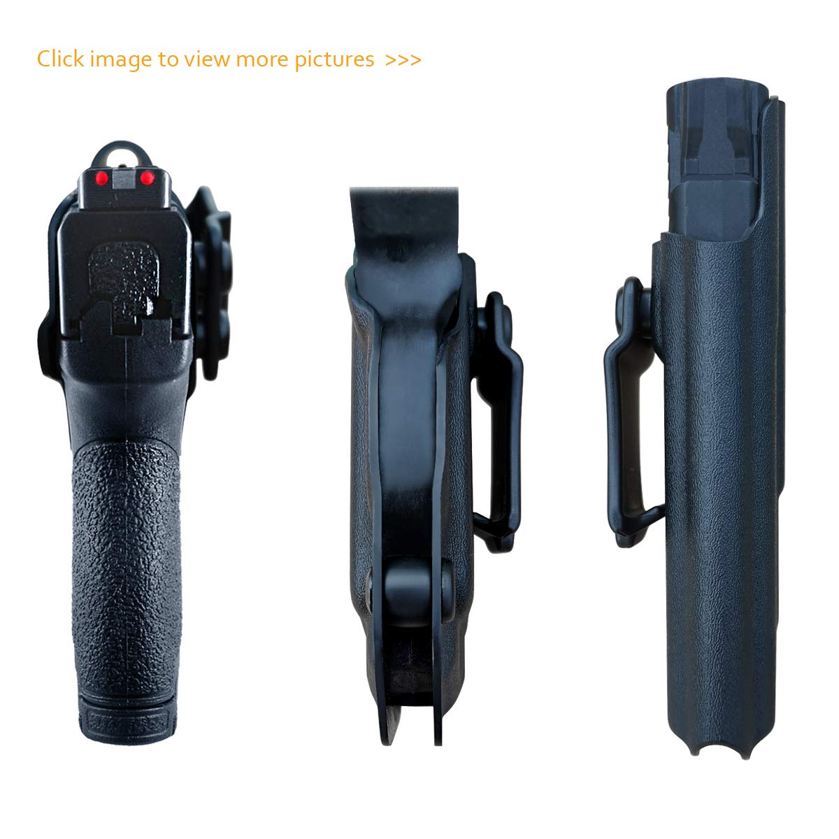 POLE.CRAFT M&P Shield 9mm Holster IWB Kydex for Smith & Wesson M&P Shield 9mm .40 3.1" Barrel S&W Pistol Case, Inside Waistband Holster M&P Shield 9mm 40, Right Hand Draw