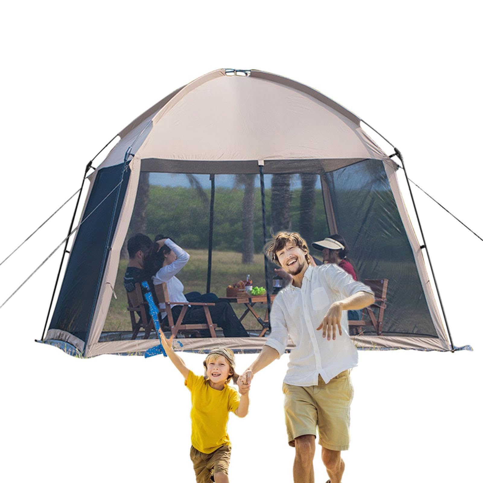 Pop Up Room Mesh Tent, Screen Mesh Tent, Portable Mesh Changing Room Tent, Pop Up Screen Room Accommodates With Mesh Side Walls, Retractable Screen Mesh Room Tent, Mesh Tent For Sunscreen Picnic Fishi