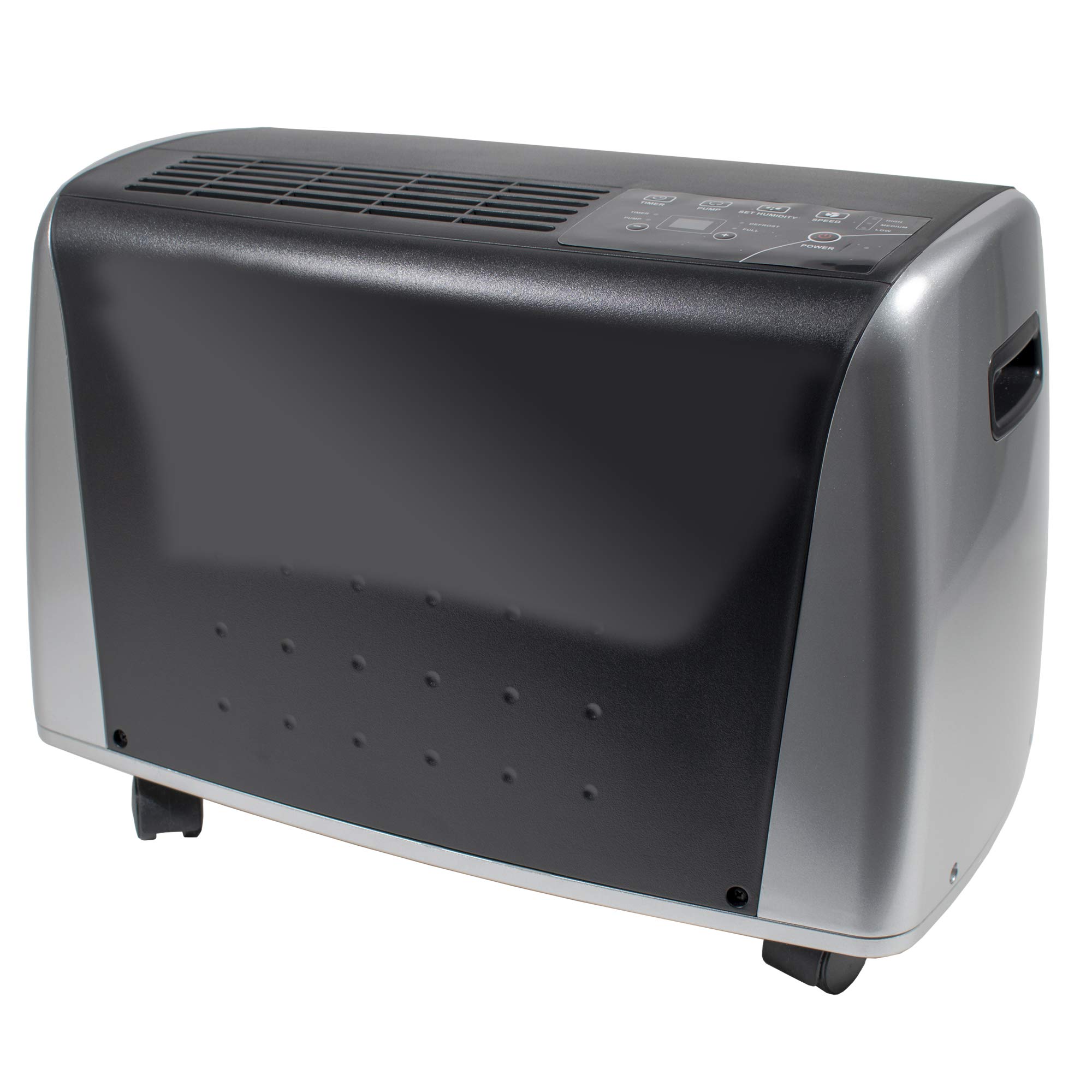 Royal Sovereign 65 Pint Bucketless Dehumidifier, Black - Refurbished