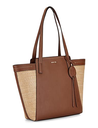 Nine West Jenae Elite Tote, Saddle TAN