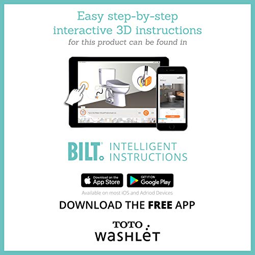TOTO SW3073#01 WASHLET C2 Round Electronic Bidet Toilet Seat, Cotton White