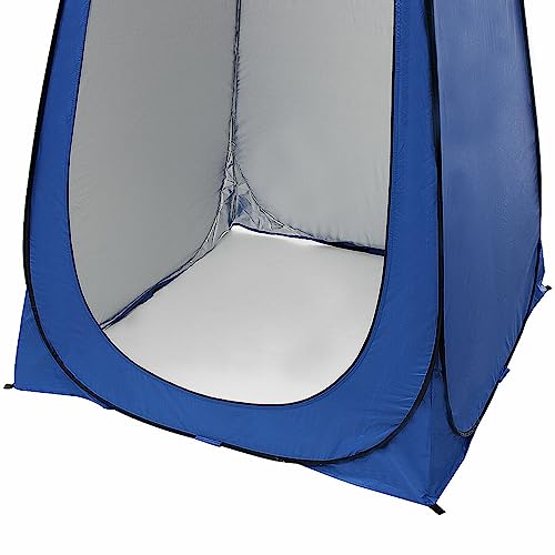Portable Outdoor Instant Pop Up Tent Privacy Camping Shower Toilet Changing Room - Blue