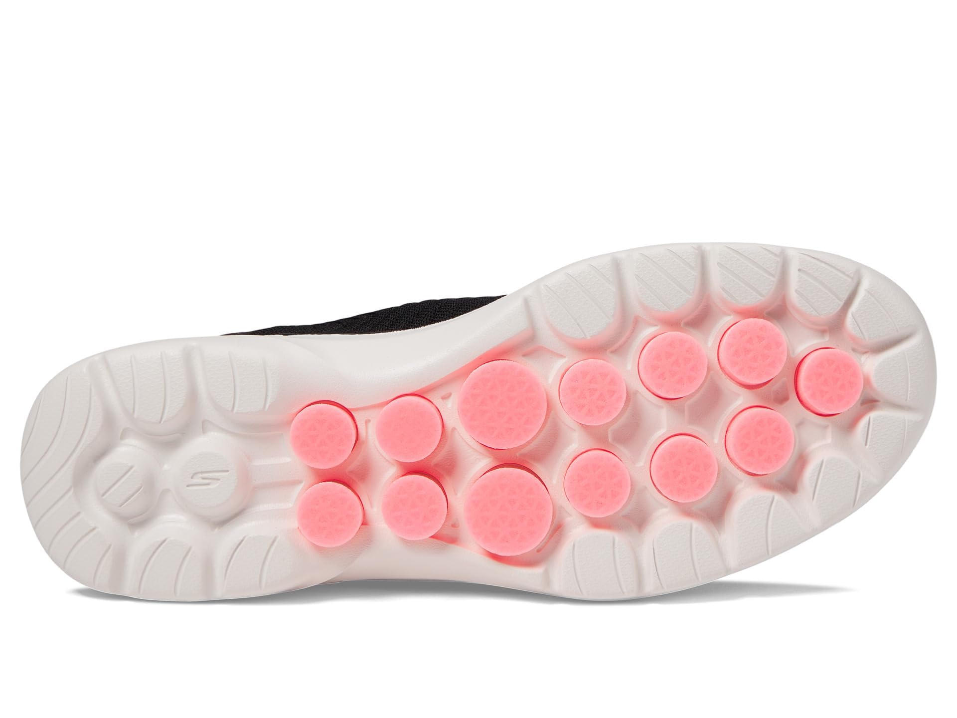 Skechers Go Walk 6 Tropical Bay Hands Free Slip-Ins Black/Pink 9 B (M)