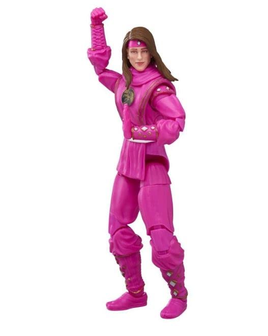 Power Rangers Mighty Morphin Lightning Collection Ninja Rangers Collection Red Pink Yellow (Ninja Pink Ranger)