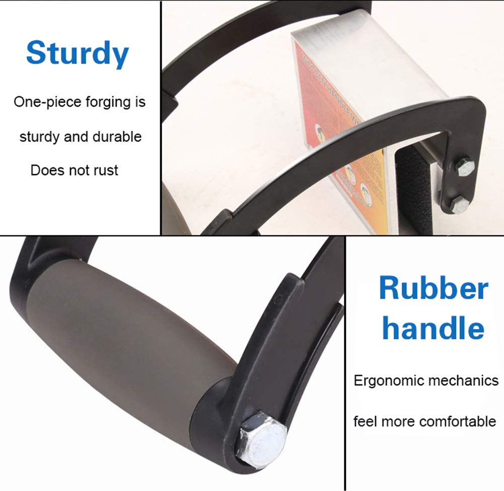 Plywood Sheetrock Panel Carriers,Drywall Hand Clamps Tools with Single Hand,Sheet Goods Carry Handle