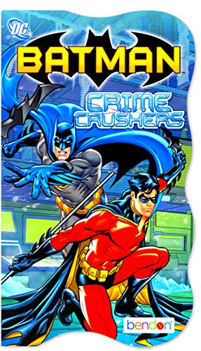 Primary Colors Batman Board Book Set for Early Readers Bundle Includes Separately Licensed Activity Pack with Stickers Crayons and Learning to Read Bookmark for Kids