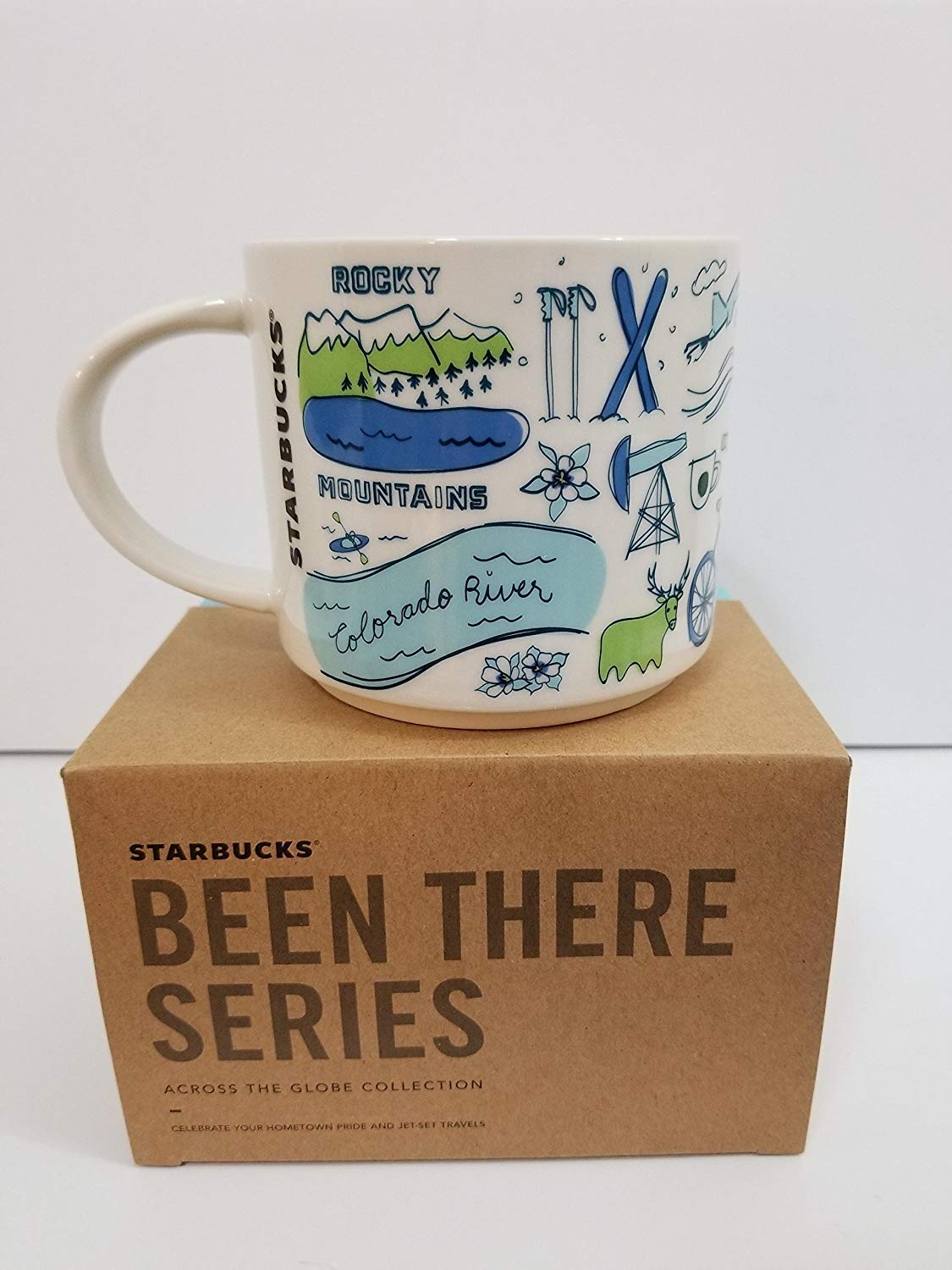 Starbucks Colorado Been There Series Across The Globe Coffee Mug 14 oz