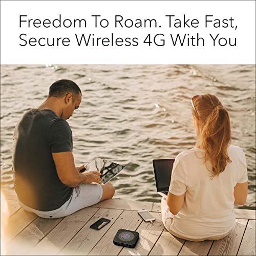 NETGEAR Nighthawk M1 4G LTE WiFi Mobile Hotspot (MR1100-100NAS) β Up to 1Gbps Speed, Works Best with AT&T and T-Mobile, Connects Up to 20 Devices, Secure Wireless Network Anywhere