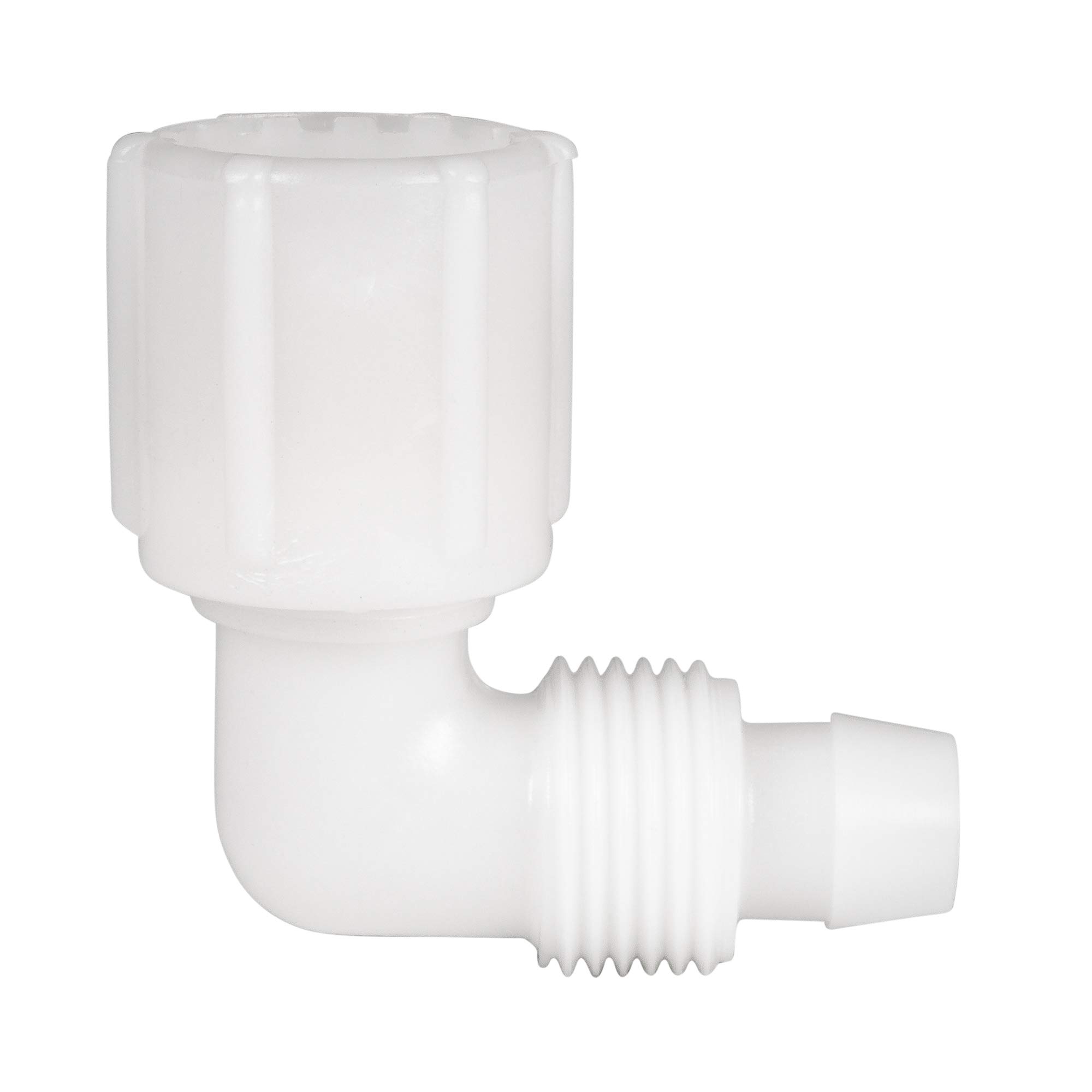 RecPro RV Plumbing Hardware | 06816 | 1/2" Compression to Swivel Faucet Elbow Adapter | 90-Degree Fitting | Pex Pipe/Tubing Fittings (2 Fittings)