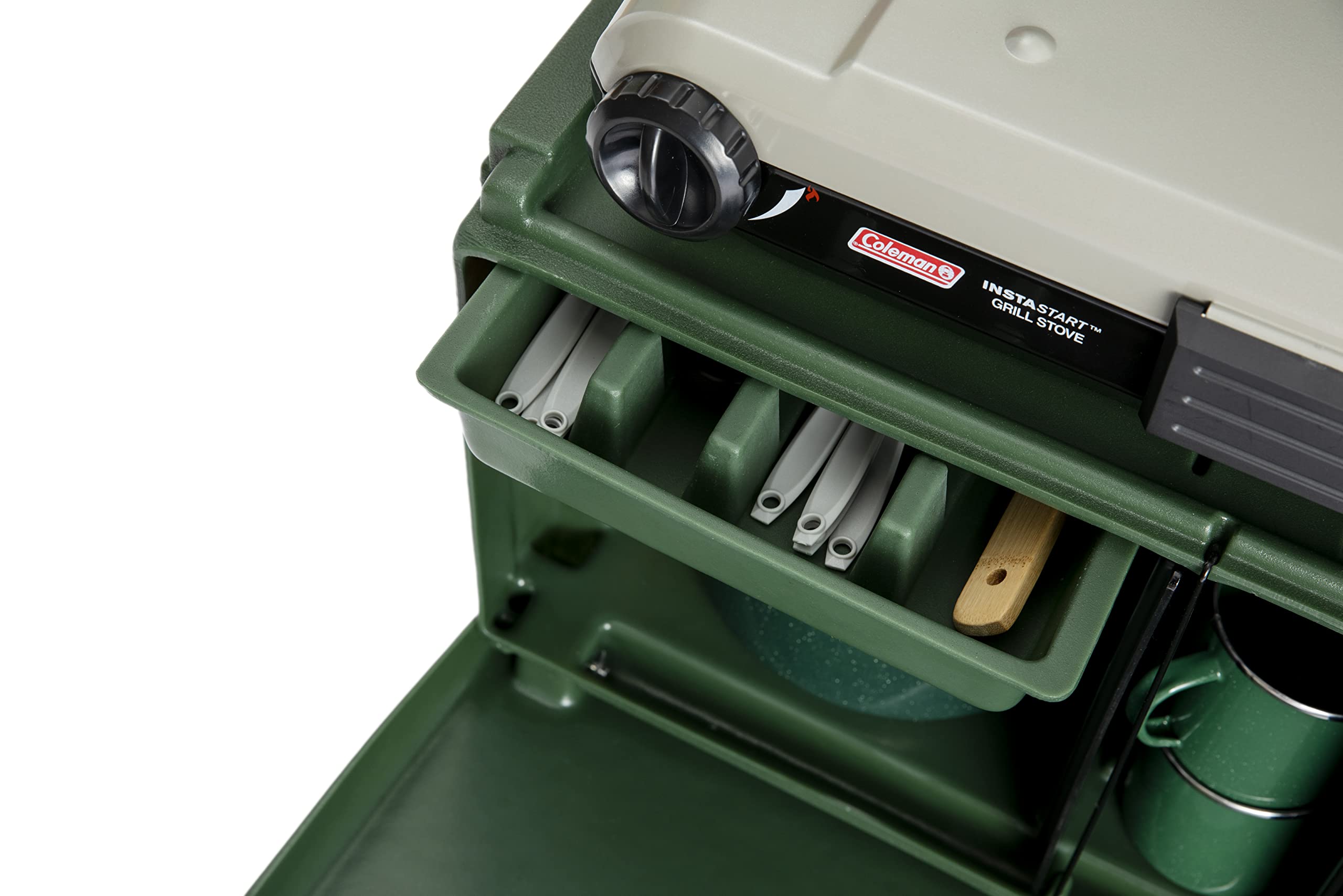 Yoke Chuck Box Camp Kitchen, USA Made, Ultimate Portable Camp Kitchen Box with Sink, Camp Kitchen Organizer