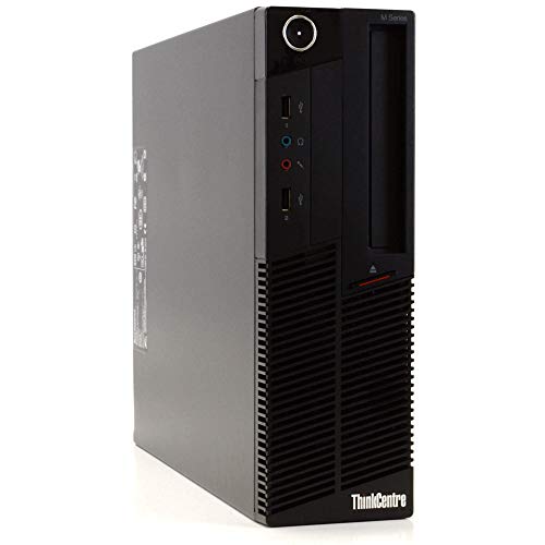 Wireless Desktop Computer PC, Intel Core i5 3.2-GHz, 8GB RAM, 2TB HDD, Keyboard, Mouse, DVD, WiFi, Bluetooth, Windows 10, Compatible with Lenovo ThinkCentre M90 (Renewed)