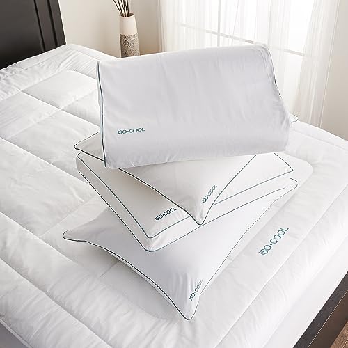 SleepBetter Iso-Cool Foam Pillow, 1 Count (Pack of 1), Serene Side Sleeper