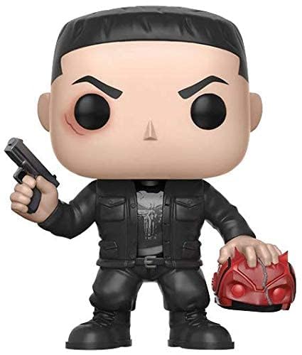 POP Marvel: Netflix Daredevil - Punisher (Frank Castle) Funko Pop! Vinyl Figure (Bundled with Compatible Pop Box Protector Case) Multicolor 3.75 inches