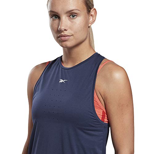 Reebok United by Fitness Perforated Tank, Vector Navy, L