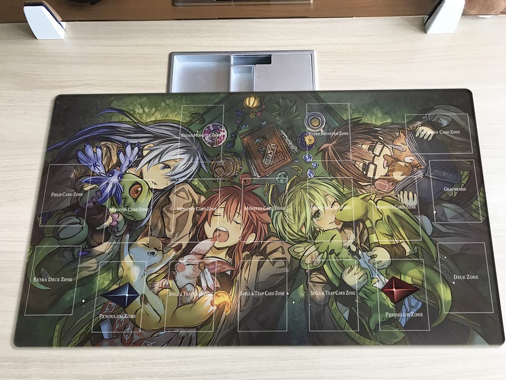 New Mlikemat Playmat Charmer Familiar TCG CCG OCG Trading Card Game Mat + Free Bag