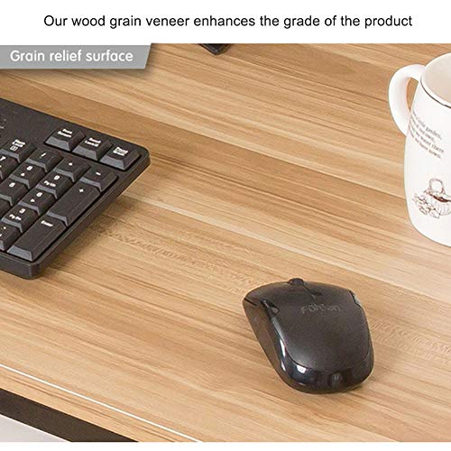 QYN Corner Computer Desk with Storage Shelf Keyboard Tray,Wooden Desktop Laptop Desk Simple Desk Bookcase Combination Student Gaming Desk-p 120x60x71cm(47x24x28inch)