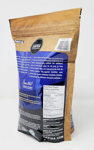 Zavida Premium Hazelnut Vanilla Whole Bean Coffee, 2 LB