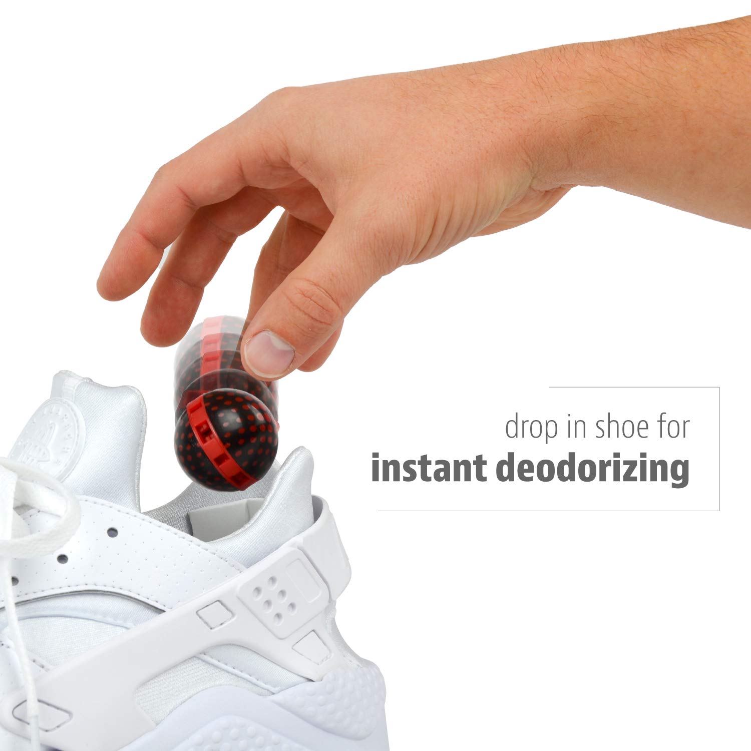 Sof Sole Sneaker Balls Shoe, Gym Bag, and Locker Deodorizer, 6 Pack, Fruit