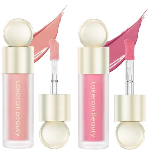 Soft Cream Matte Blush Makeup: Lightweight Smudge Proof Natural-Looking Dewy Finish Liquid Blush for Cheeks - Breathable Feel Skin Tint Face Blush (Nude pink)