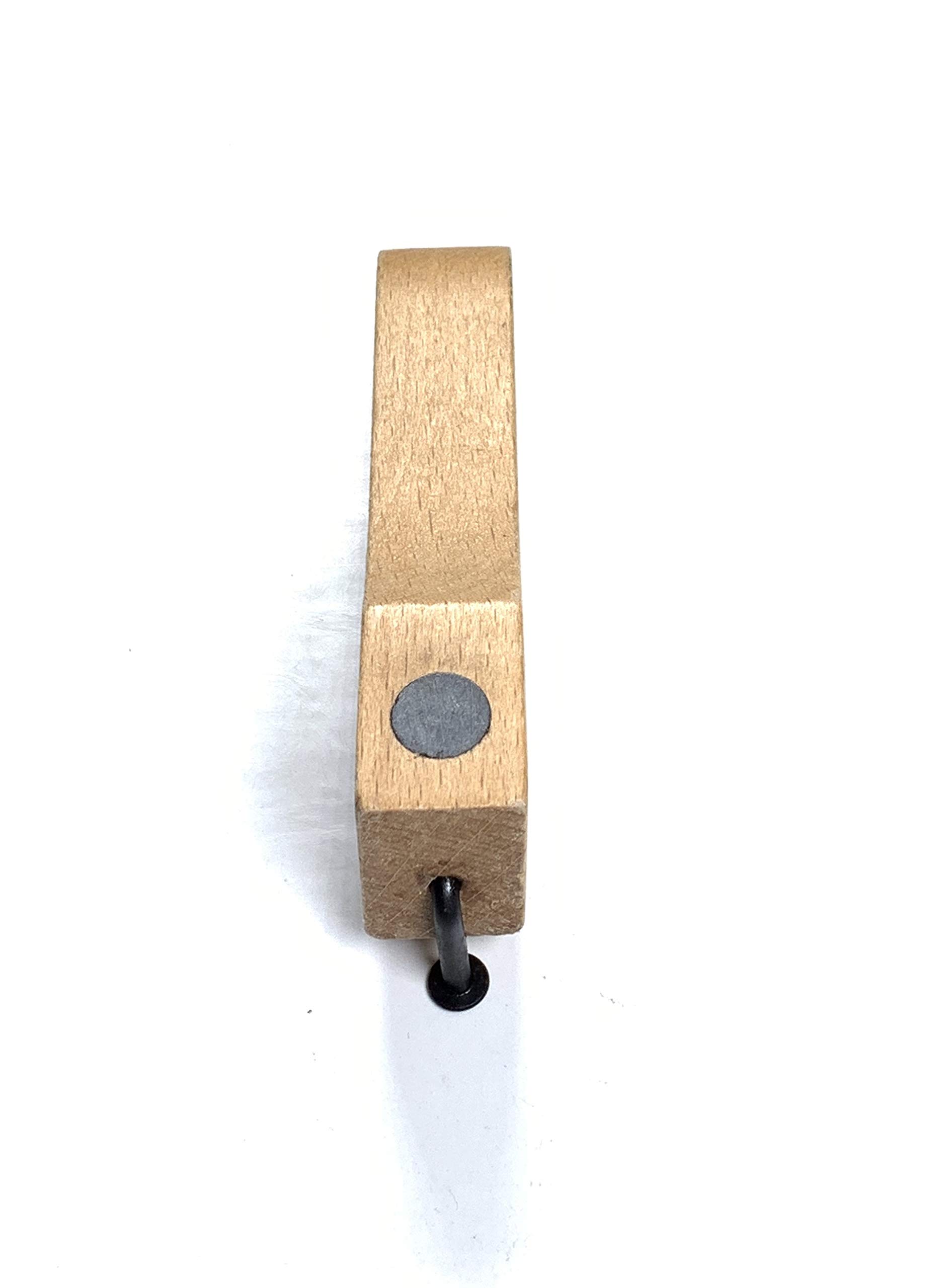 Wood Bottle Opener | Wooden Magnetic Beer Bottle Opener | Oak Bottle Opener with Magnet to catch the cap!!