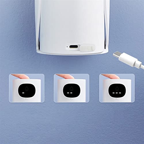 Soap Dispenser Bathroom 300ML Automatic Induction Foam Soap Dispenser Bathroom Shower Gel Bottle Toilet Soap Dispenser Lotion Bottle Kitchen Soap Dispenser