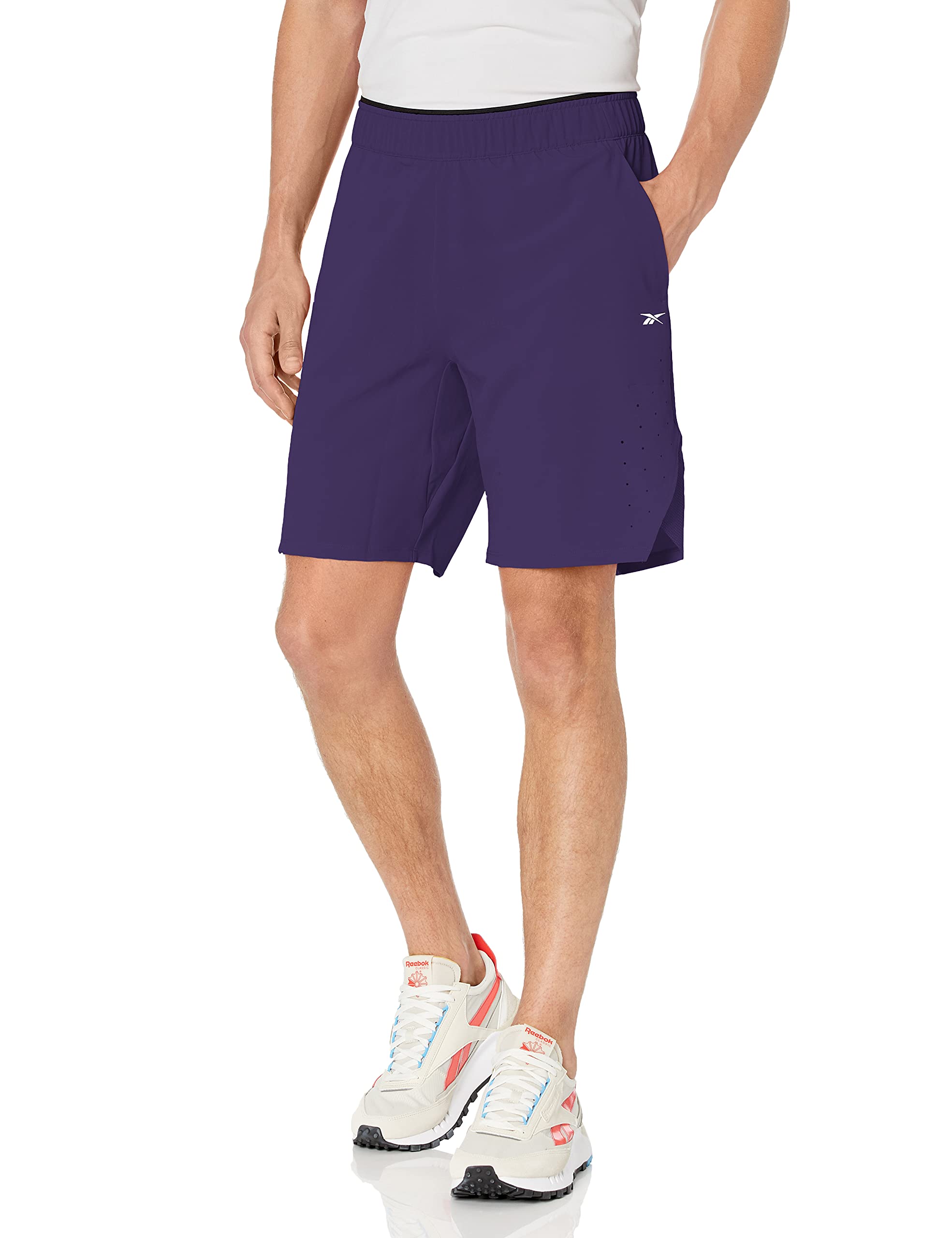 Reebok United by Fitness Shorts, Dark Orchid, M