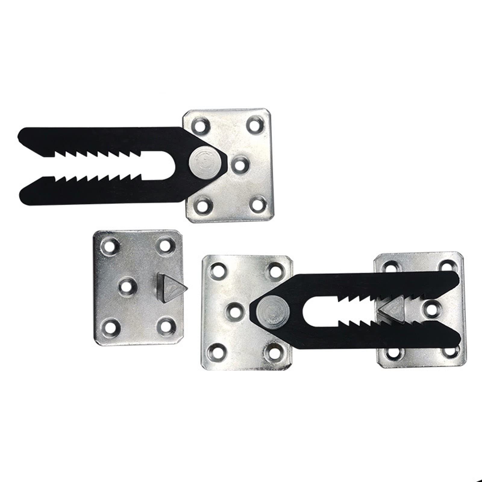 Sofa Connector Heavy Duty Sectional Couch Joint Snap Clip Furniture Combination Metal Buckle Sofa Joint Snap Sectional Couch Connector