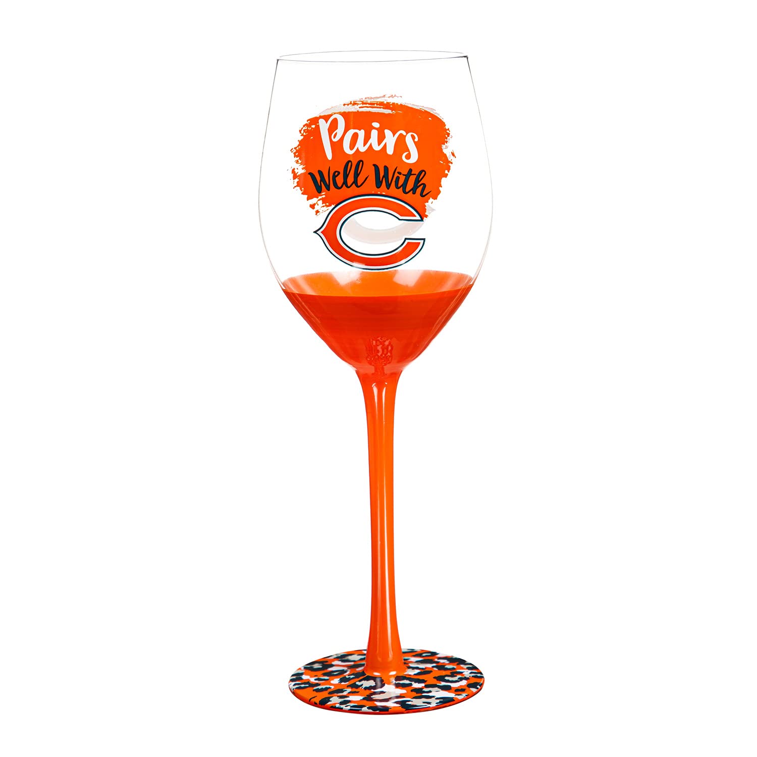 Team Sports America Chicago Bears, 17oz Boxed Stemware