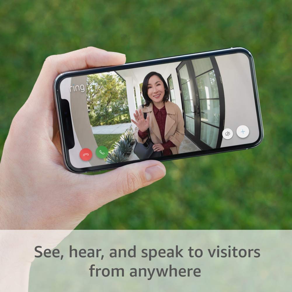 Ring Video Doorbell - Venetian Bronze with Ring Chime (2020 release)