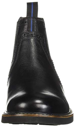 Nunn Bush mens Otis Chelsea With Kore Comfort Walking Technology Fashion Boot, Black Tumbled, 10.5 US