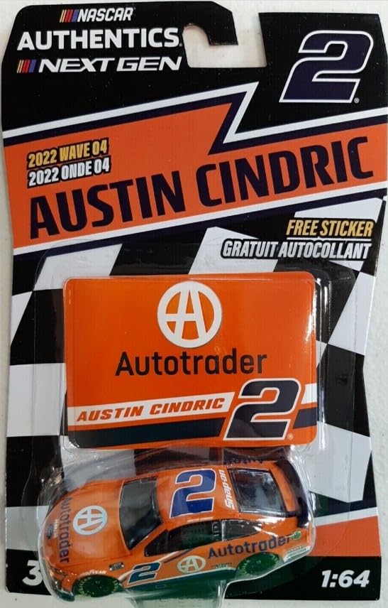 Next Gen Nascar Authentics 1:64 Scale Free Sticker (Kyle Busch 18 Interstate Batteries 2022 Wave 04)