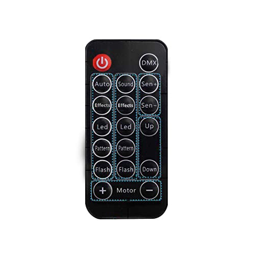 Remote For MARYGEL 4 in 1 Stage Lights