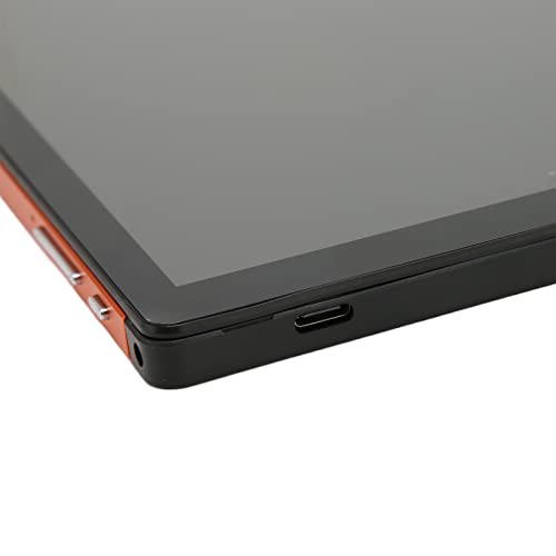 Soraz HD Tablet, 100-240V 6GB 128GB 2.4G 5G WiFi 10.1 Inch 6000mAh Reading Tablet for Android 11.0 (US Plug)