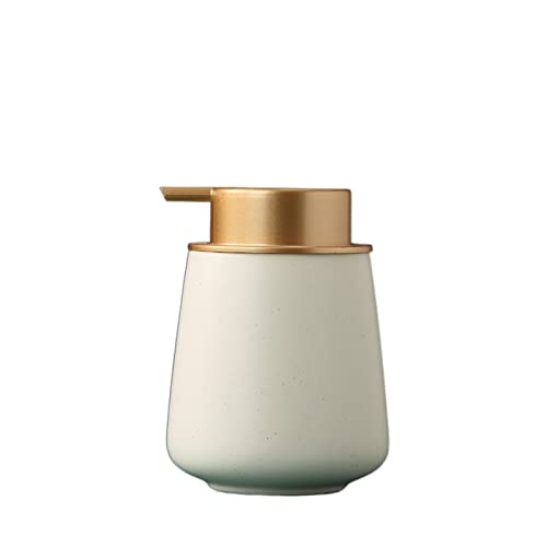 Soap Dispenser 1pc Bottle Ceramic Household Foam Pump Bottle Soap Dispenser Travel Bathroom Accessories Liquid Container Bathroom Soap Dispenser (Color : 1)