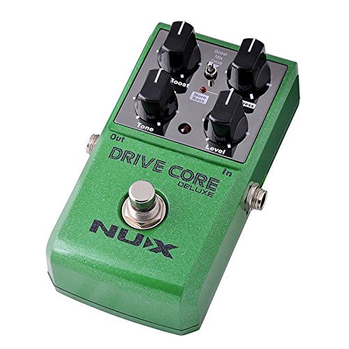 NUX DRIVE Core DELUXE Electric Guitar Overdrive Effects Pedal Mixture of Booster Powerful and warm