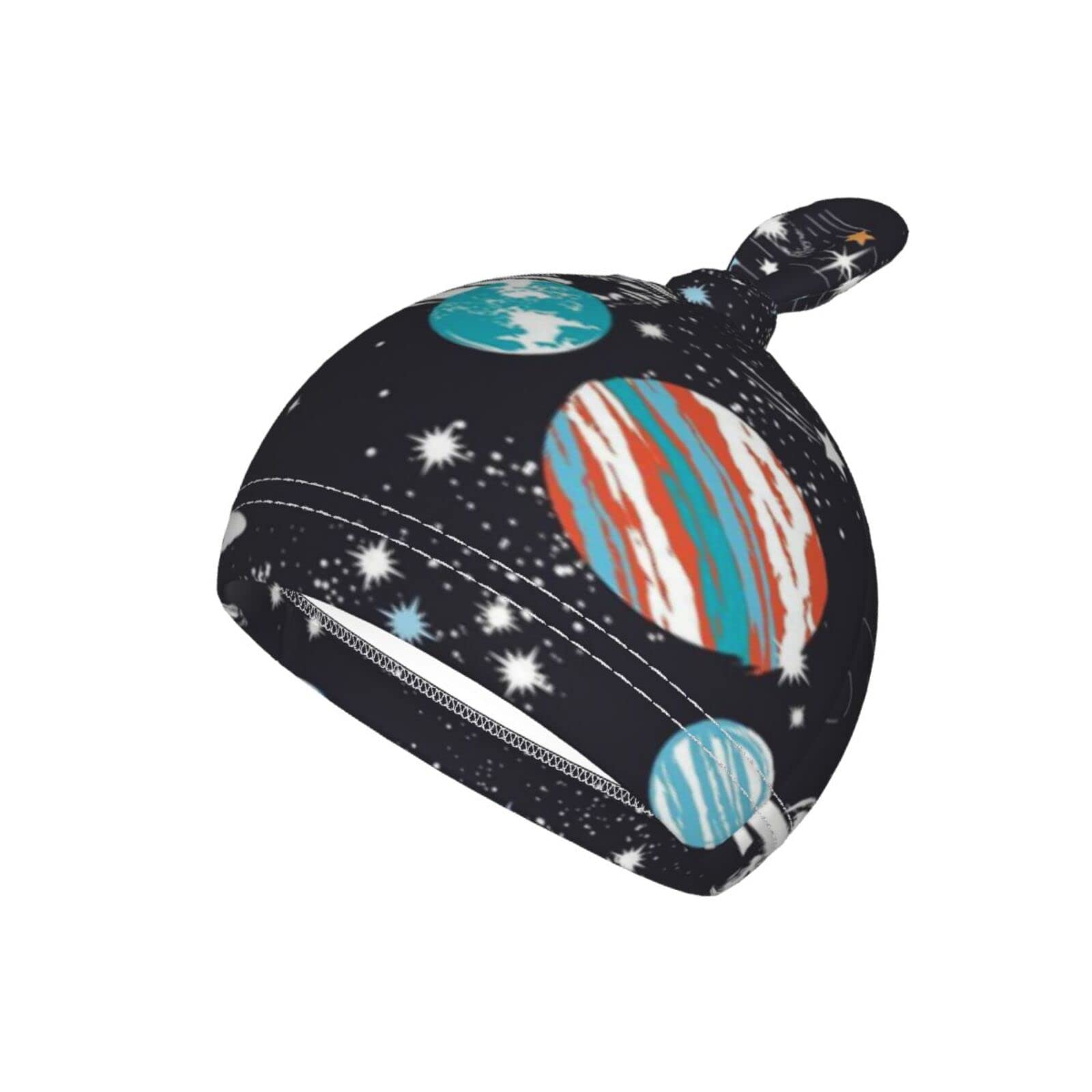 Space Baby Stuff Galaxy Swaddle with Beanie Set, Soft and Stretchy Baby Constellation Baby Swaddles Warp Blanket Swaddle Sack for Boy and Girl Gift