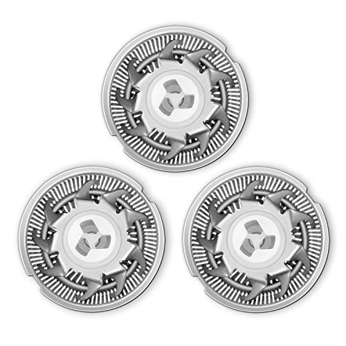 Replacement Blade 203D-6A Suitable for SweetLF Electric Shavers for Men: SWS7105 and SWS7105BK,Blue (Silber)