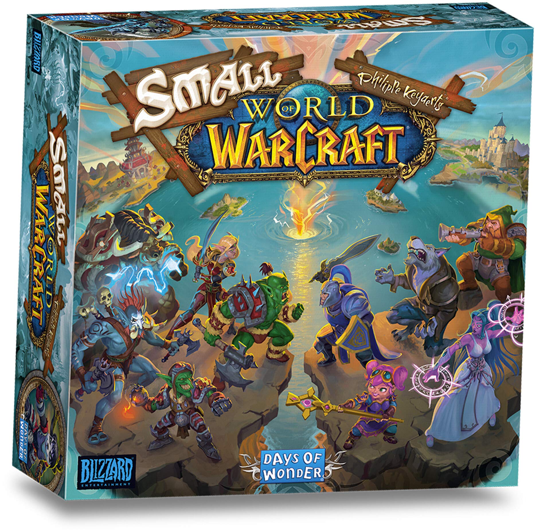 Small World of Warcraft Board Game - Fantasy Civilization Strategy Game, Family Game for Kids & Adults, Ages 8+, 2-5 Players, 40-80 Min Playtime, Made by Days of Wonder