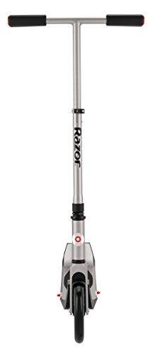 Razor A5 Prime Kick Scooter for Kids Ages 8+ - Extra-Large Deck, 8" Urethane Wheels, Anodized Aluminum Frame, Anti-Rattle Technology, For Riders Up to 220 lbs