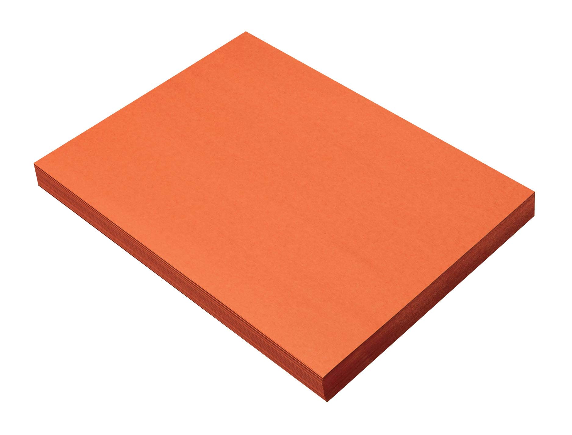 Prang (Formerly SunWorks) Construction Paper, Orange, 9" x 12", 100 Sheets & Prang (Formerly SunWorks) Construction Paper, Bright Green, 9" x 12", 100 Sheets & Prang (Formerly SunWorks) Construction