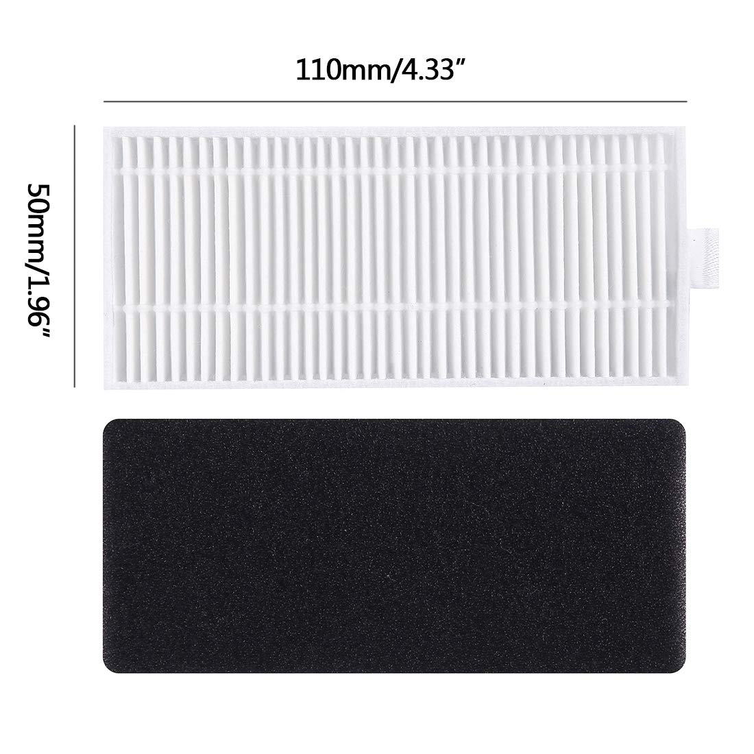 Replacement Primary Filter HEPA Filter Compatible for ECOVACS DEEBOT N79 DEEBOT N79S Robotic Vacuum Cleaner Accessories
