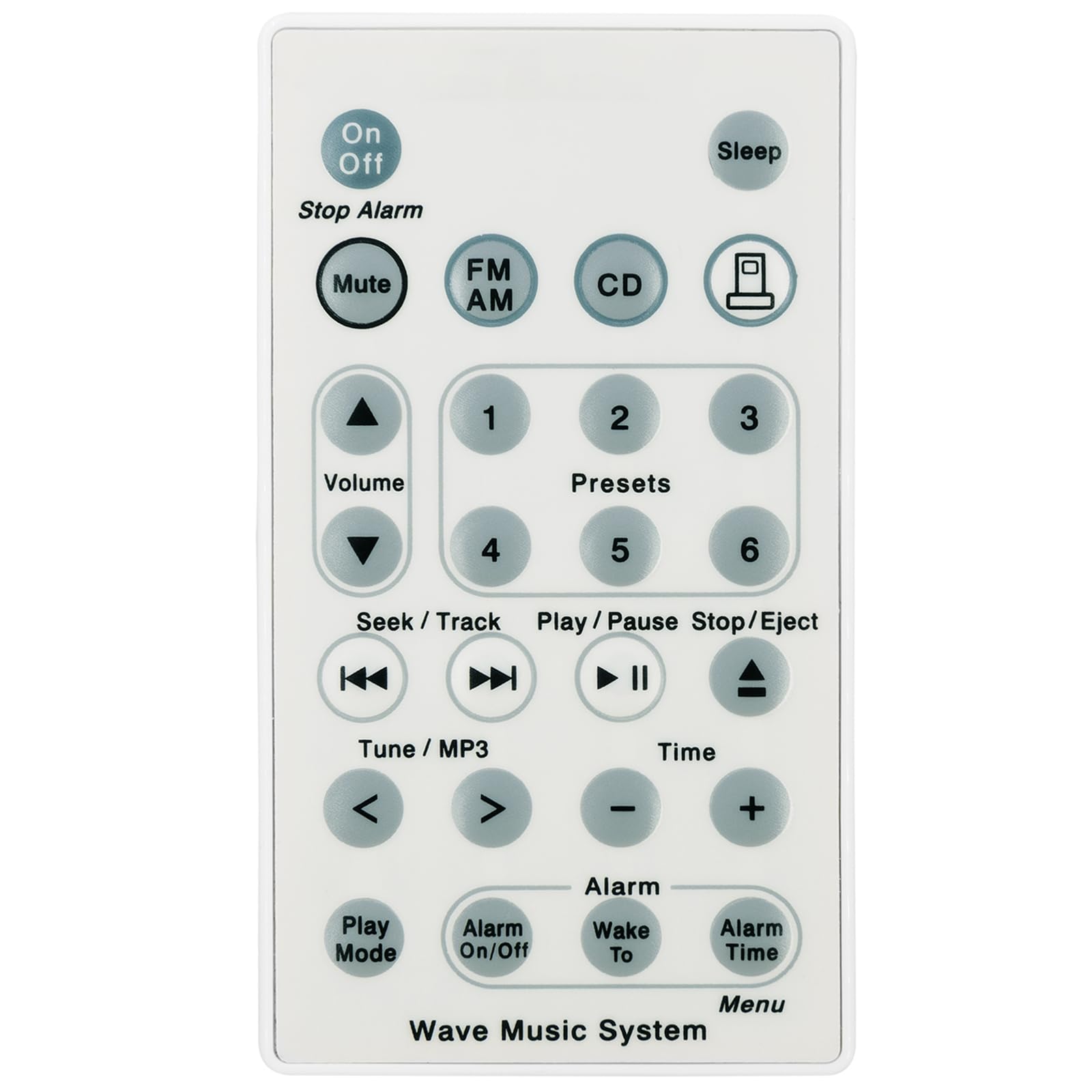 Replacement Remote Control Fit for Bose Wave Soundtouch Music System I II III IV 5 CD Multi Disc Player