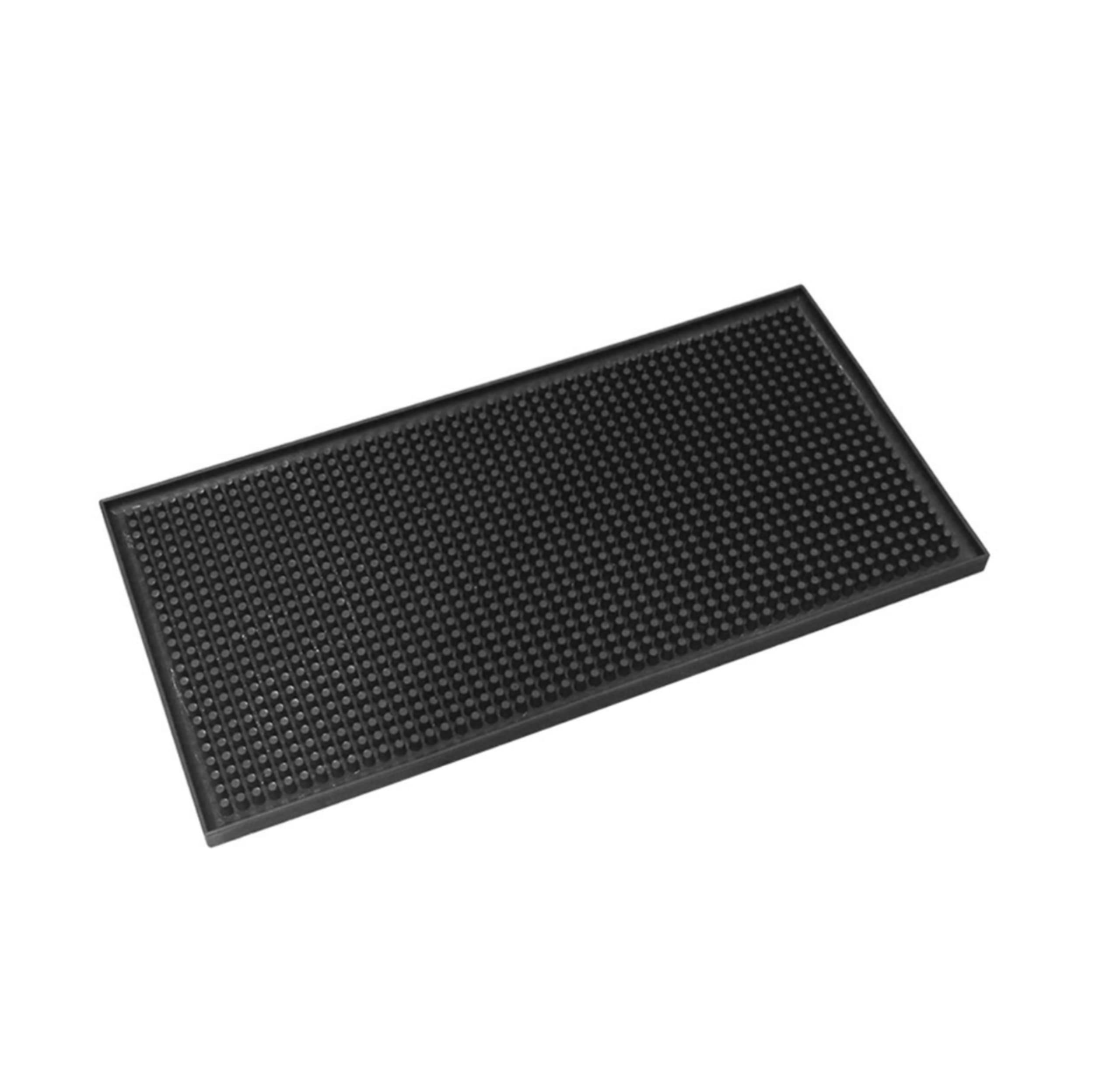 SYOLOS 1 piece Premium Bar Mat 18 x 12 inches - Versatile and Durable Bar Mats for Countertop, Coffee Bar Mat, Glass Drying Mat - Non Toxic Bar Spill Mat