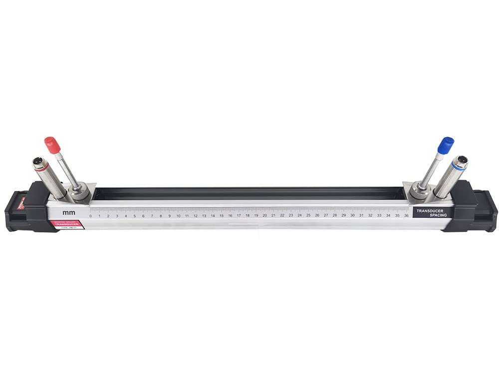 VTSYIQI Handheld Ultrasonic Flowmeter Transducer Sensor High Temp Mounting Bracket Transducer HM-HT for Ultrasonic Flow Meters DN50 to 300mm