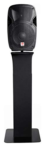 Rockville Adjustable Totem Moving Head Light Stand+Scrim+Bag, 8 ft. Black (RTP82B)