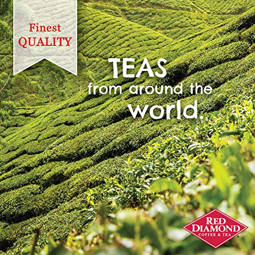 Red Diamond Iced Tea Bags, Decaffeinated, Family Size Tea Bags, Delicious And Freshly Brewed Taste, Special Premium Blend, 24 Count (Pack of 6)