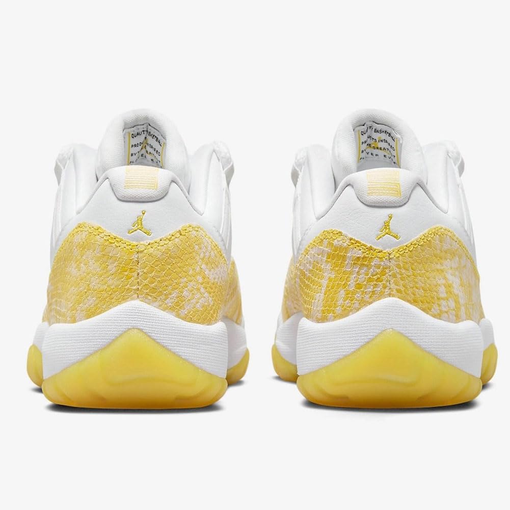 NIKE Air Jordan 11 Retro Low Women's Shoes Adult AH7860-107 (White/TOU), Size 5