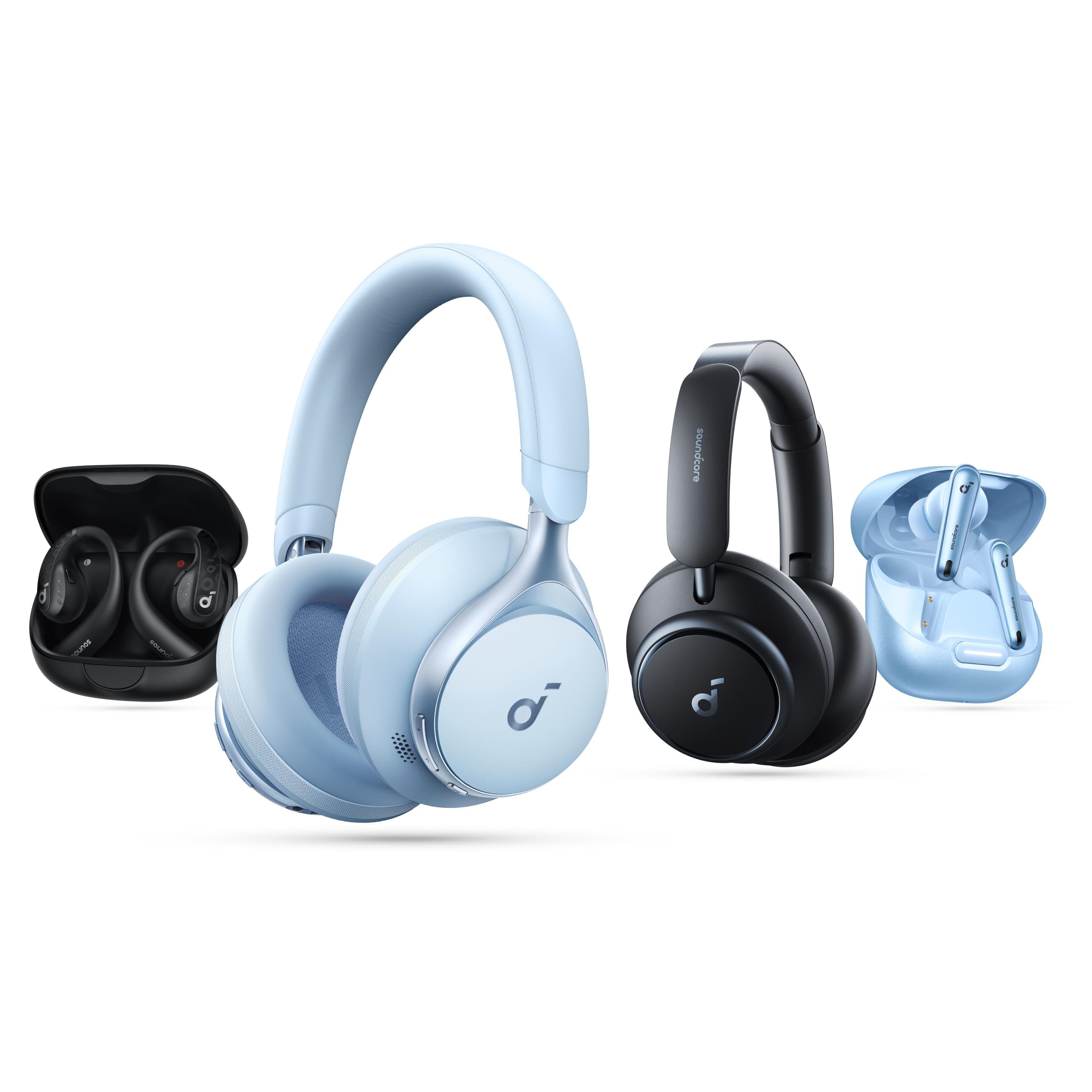 Soundcore Anker Life U2 Bluetooth Neckband Headphones with 24 H Playtime, 10 mm Drivers, Crystal-Clear Calls with CVC 8.0, USB-C Fast Charging, Foldable & Lightweight Build, IPX7 Waterproof